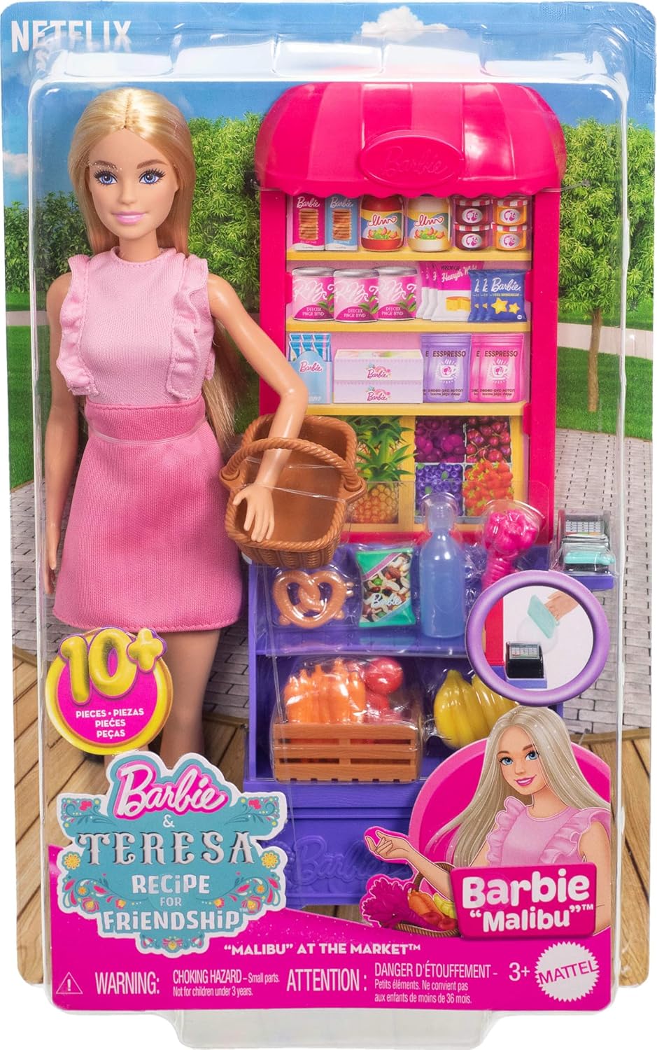 Barbie Receta De La Amistad De Teresa Set De Supermercado Jct05